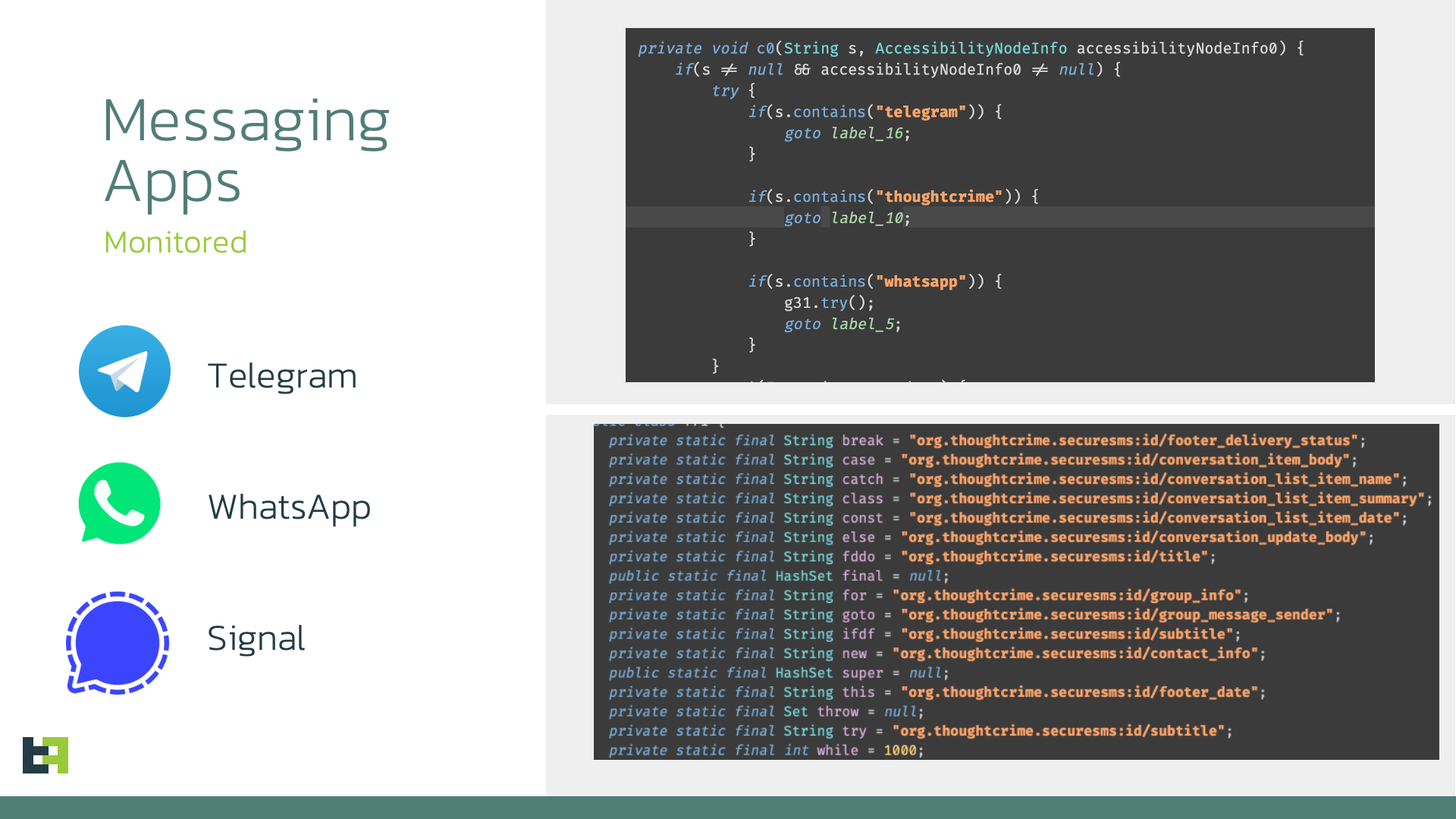 Sturnus: Mobile Banking Malware bypassing WhatsApp, Telegram and Signal ...